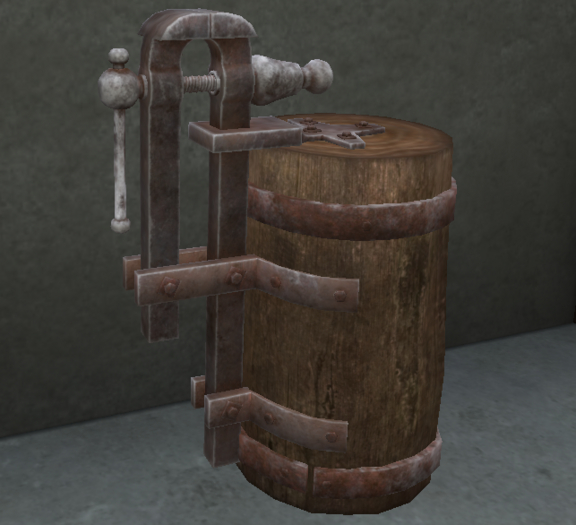 Second Life Marketplace - /AVP/ Medieval Blacksmith Vise *WEAR ME*